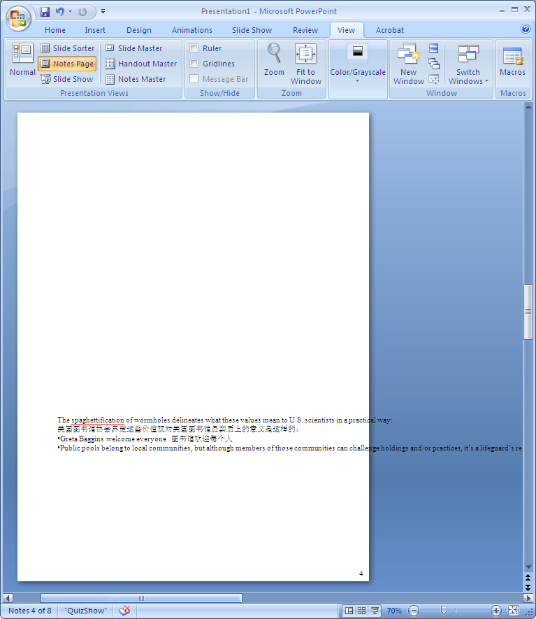 PowerPoint Print Out Cuts Off Notes and Blanks Slides | 404 Tech Support